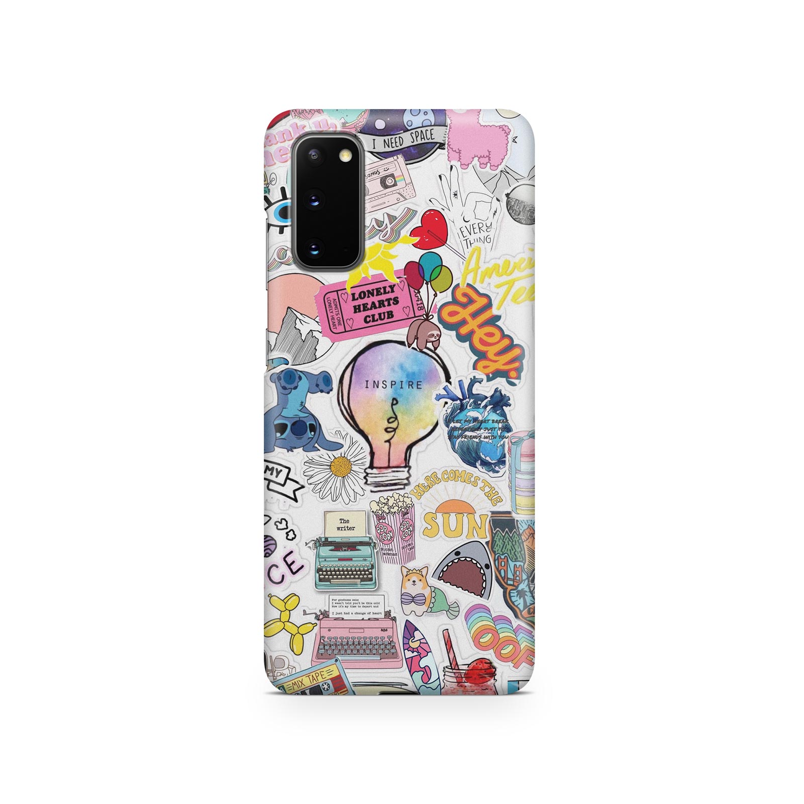 CASE FOR SAMSUNG S24 S23 S22 S20 S10 PLUS HARD PHONE COVER RETRO KAWAII ...