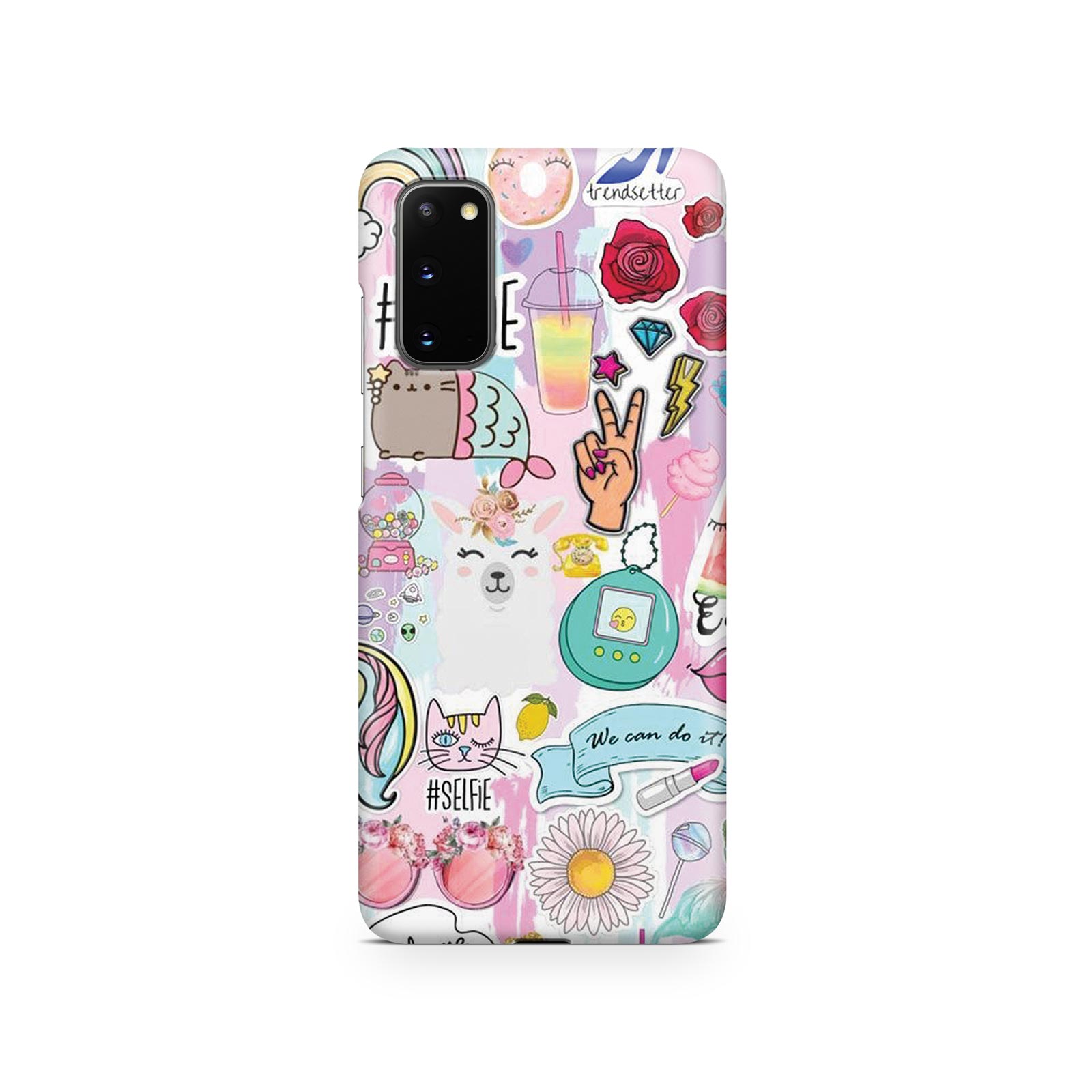 CASE FOR SAMSUNG S24 S23 S22 S20 S10 PLUS HARD PHONE COVER RETRO KAWAII ...